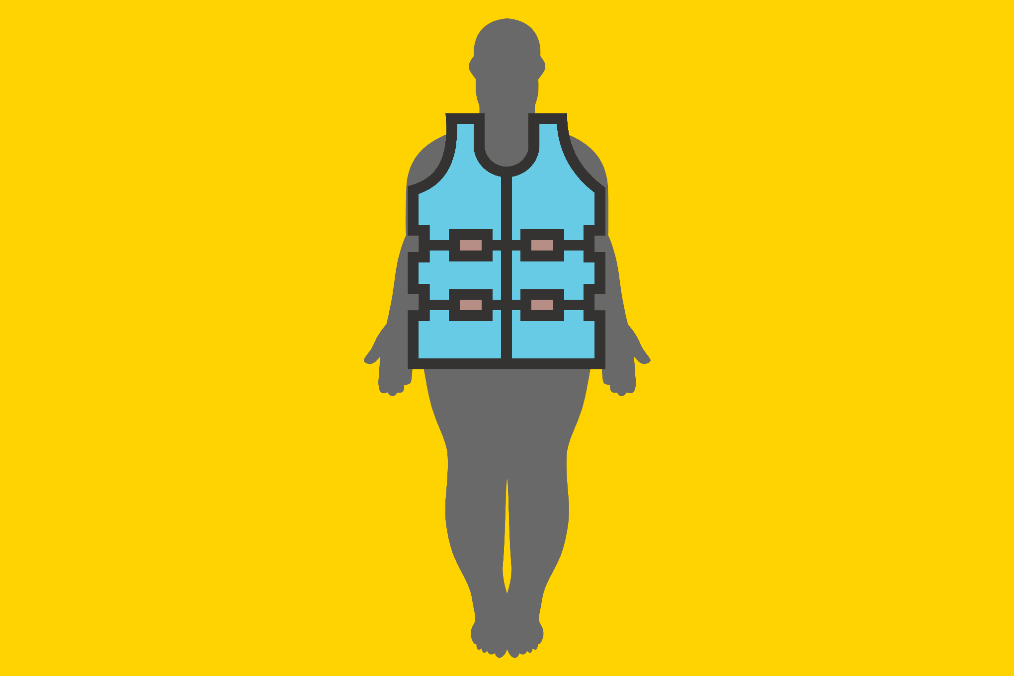 The Cold Shoulder Ice Vest - The Ringer