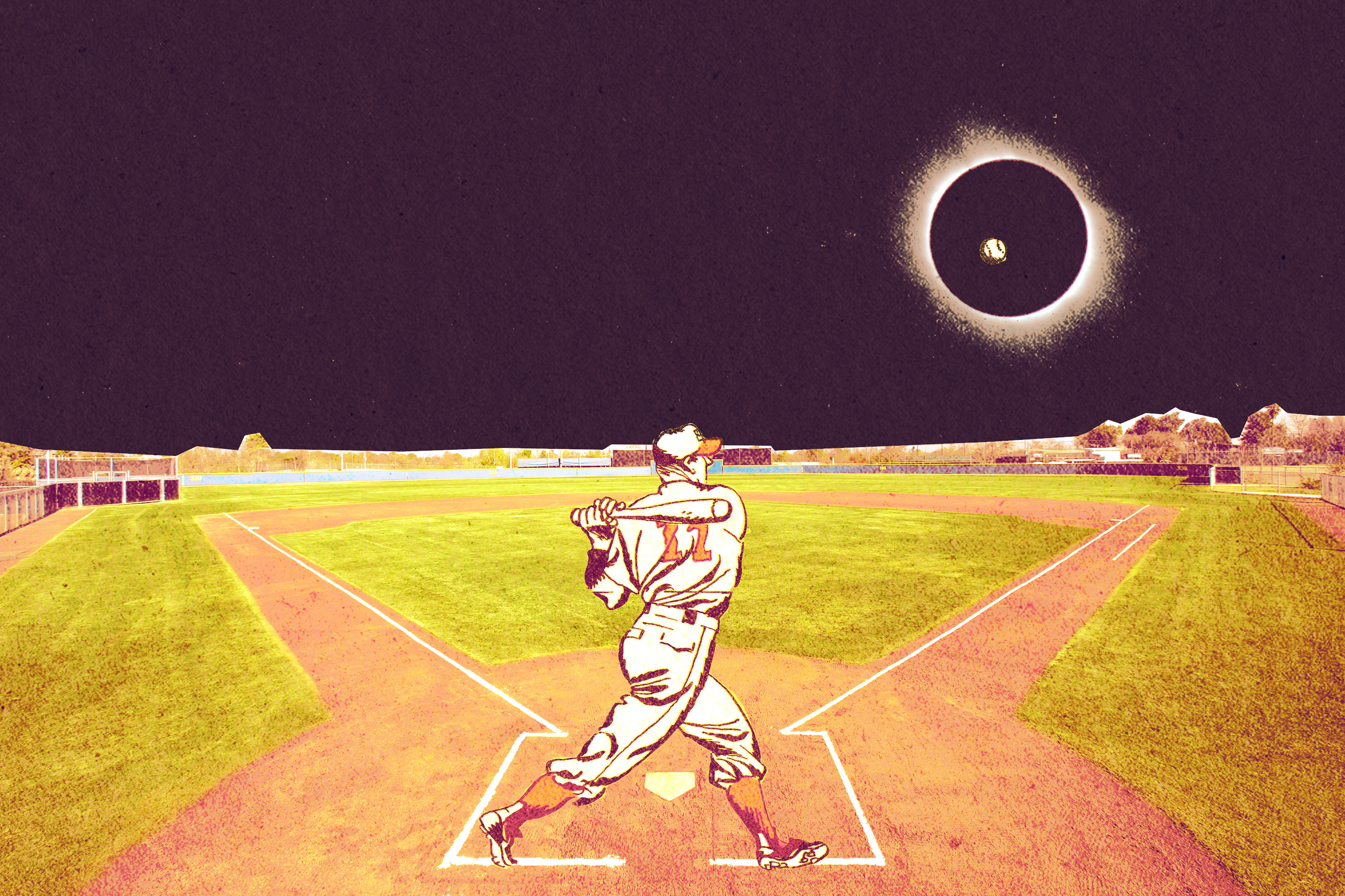 The Best Place to Watch the Eclipse Was a Minor League Baseball Game in ...
