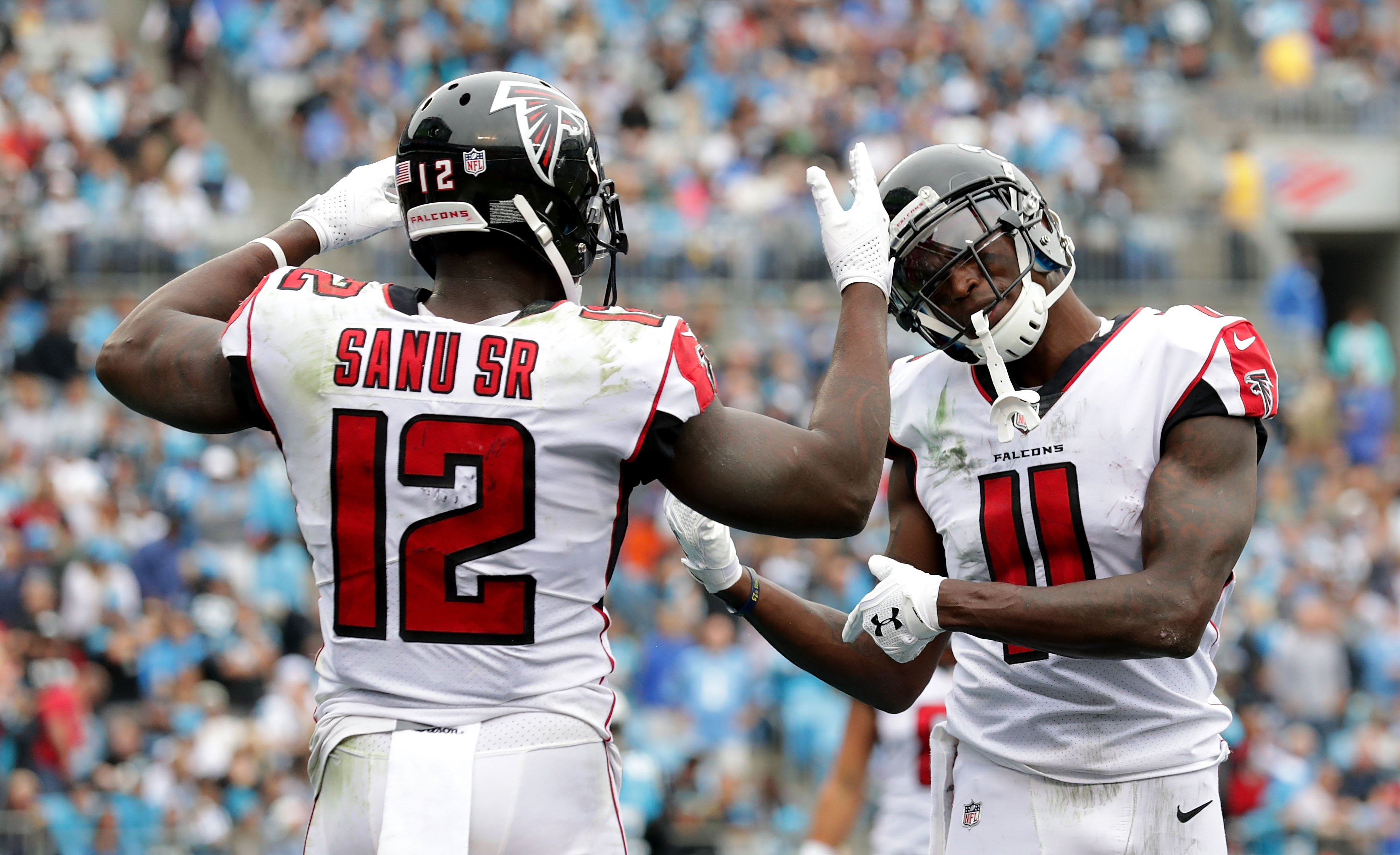 Falcons Receiver Mohamed Sanu Is a Better Passer Than Half the ...