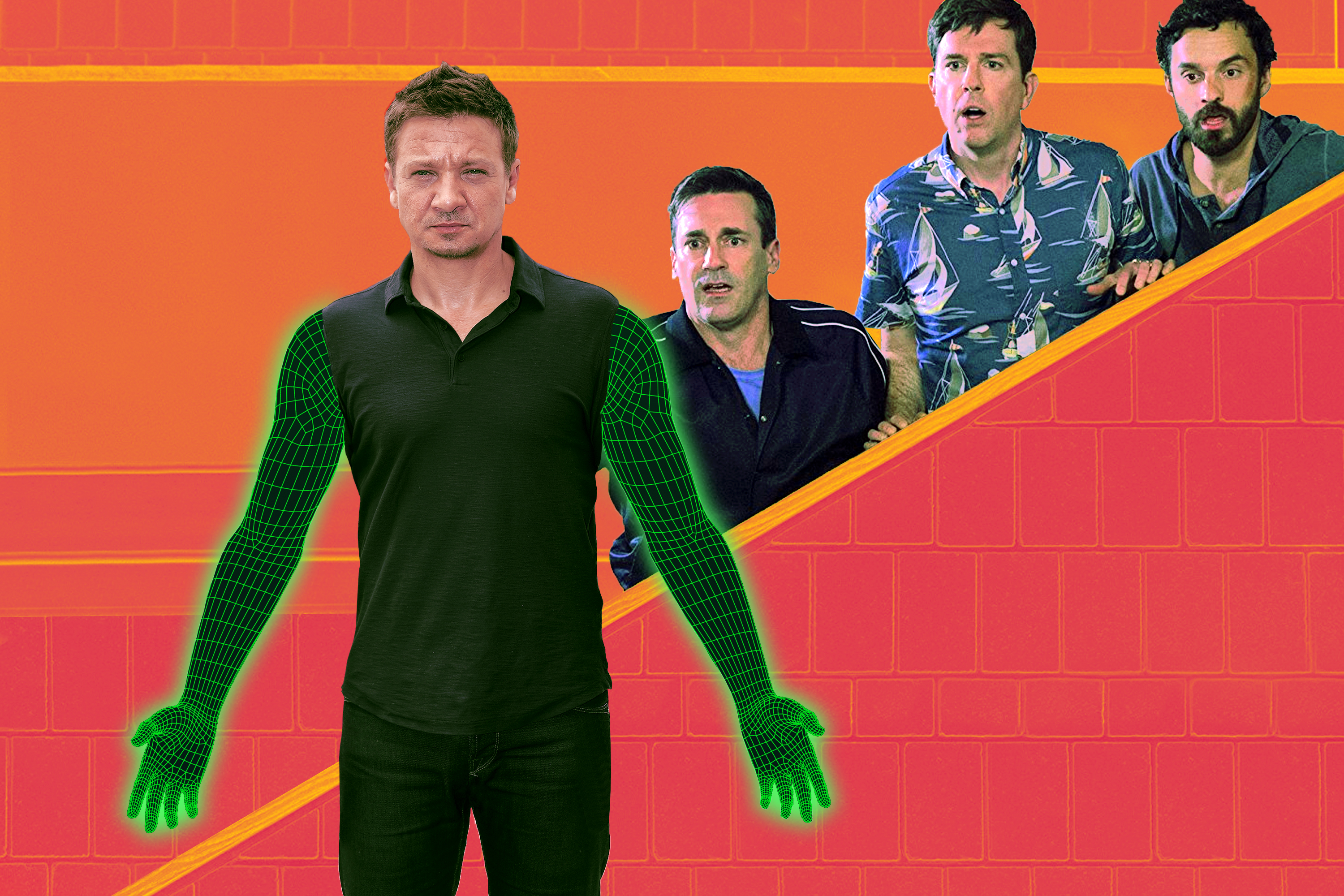 Jeremy Renner Forearms