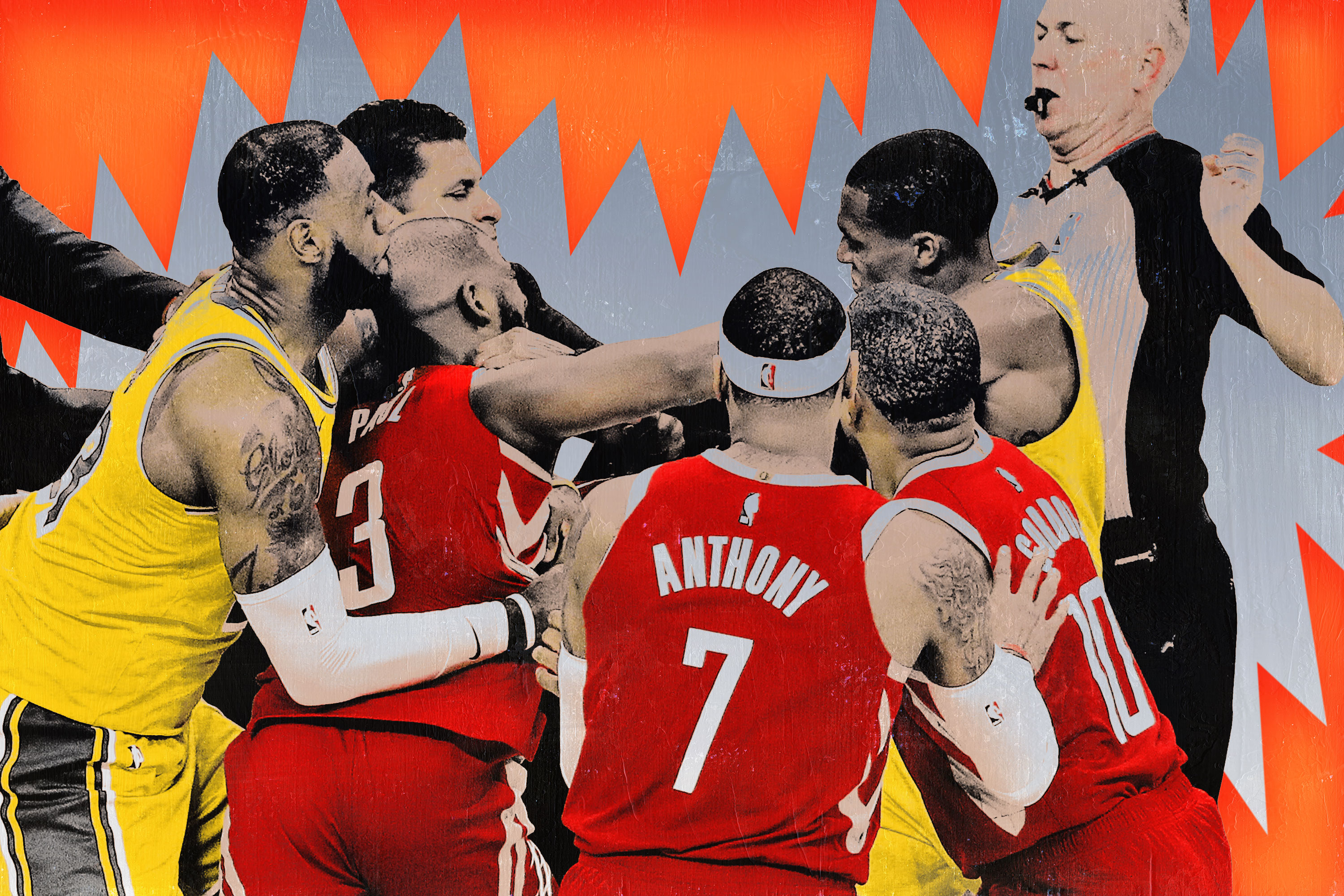 Spit Takes: There Were No Winners in the Lakers-Rockets Spat - The Ringer