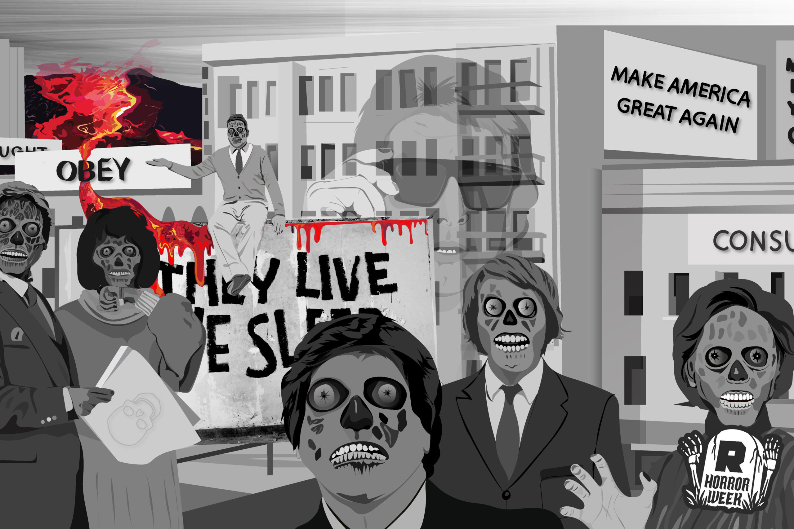 They Live Obey Poster