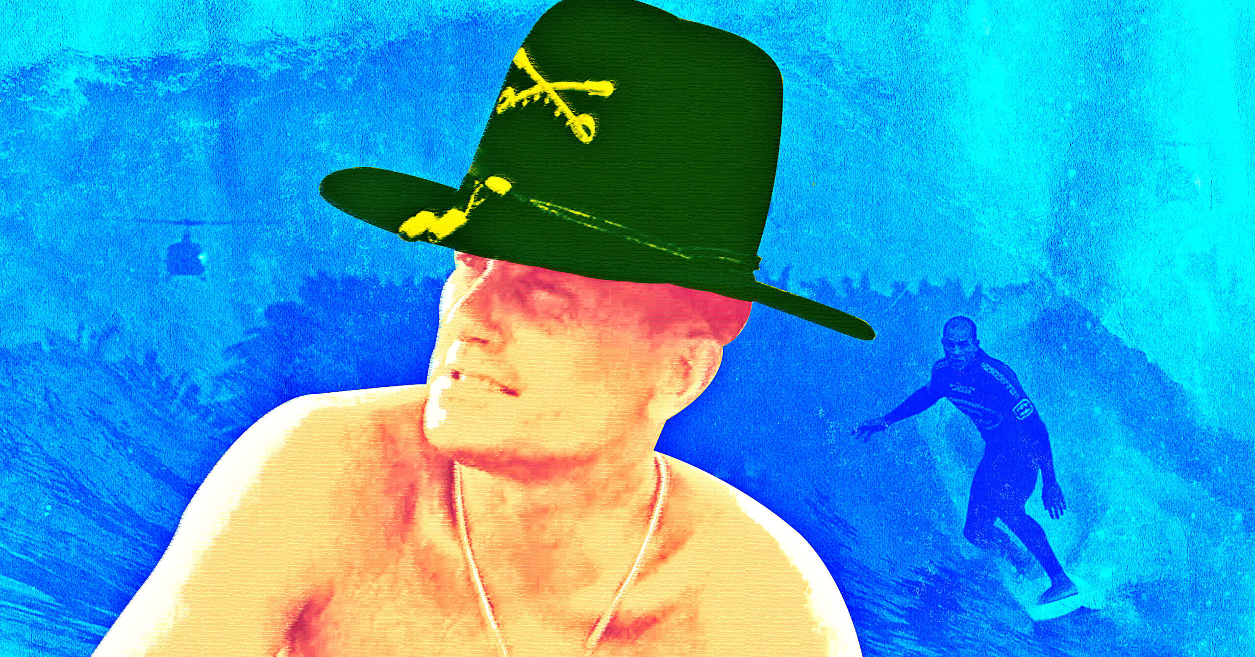 Robert Duvall Apocalypse Now Surf Charlie Don't Surf.” Robert Duvall