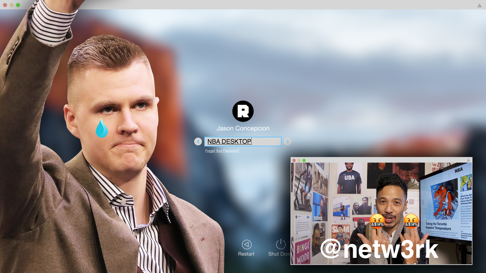 ‘NBA Desktop’: Kristaps Porzingis Leaves the Family Album - The Ringer