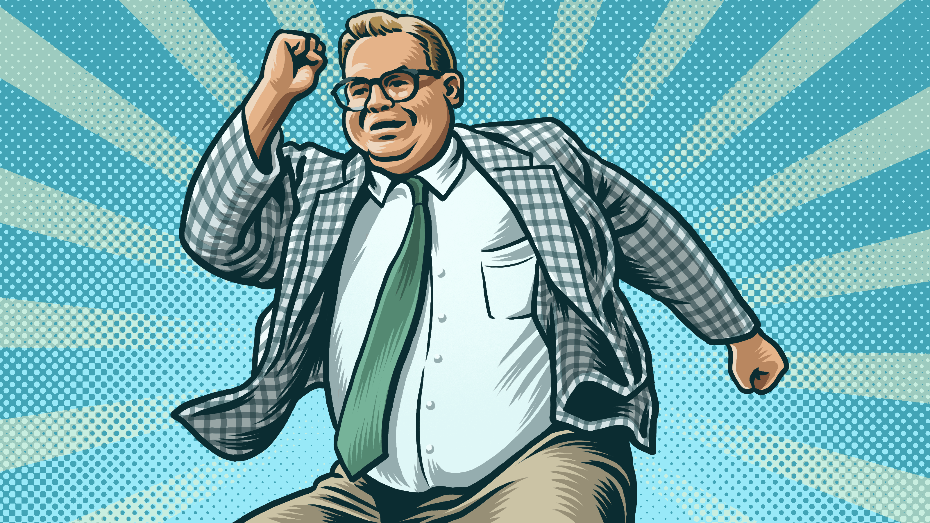 Chris Farley Ninja Gif