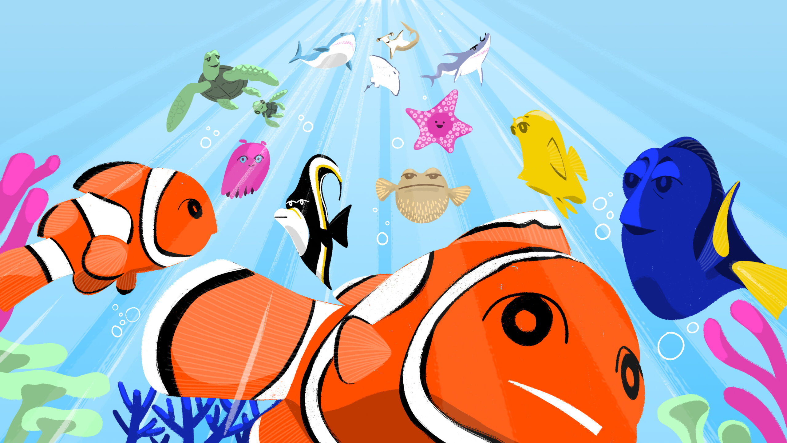 Finding Nemo Characters Names Finding Dory (2016) IMDb