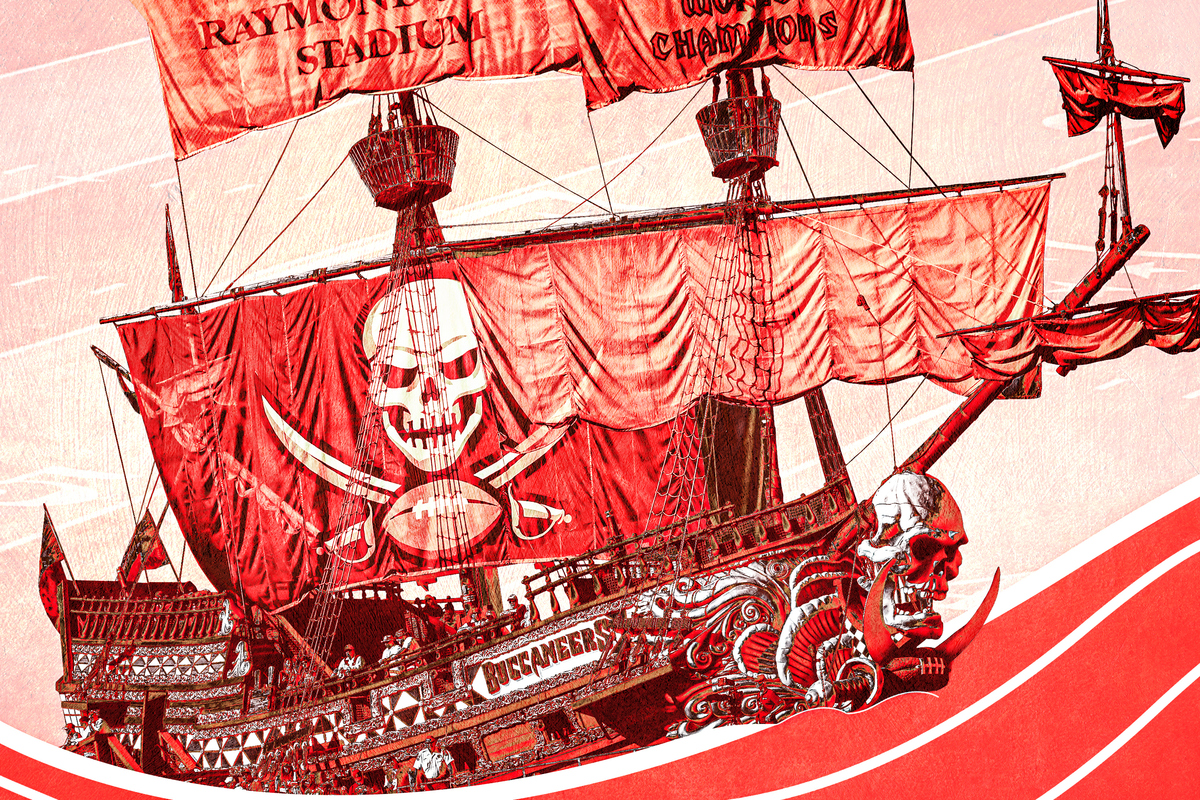 The Star of Super Bowl LV Will Be the Buccaneers’ Massive Pirate Ship ...