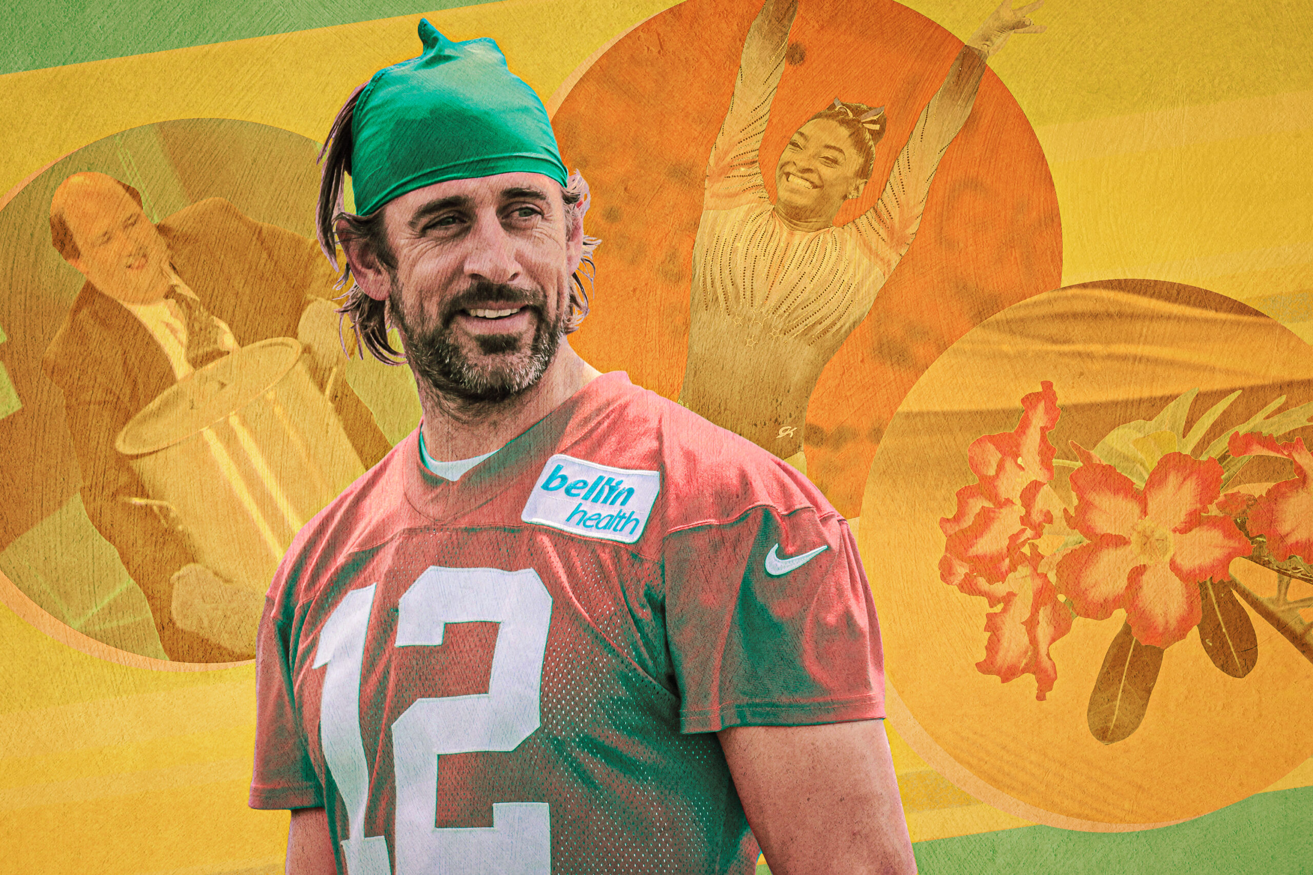 “I Like to Be Prepared”: Aaron Rodgers on Simone Biles, ‘The Office ...