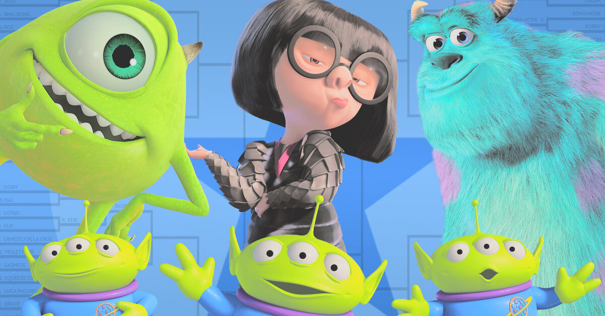 The Best Pixar Character Bracket: The Sweet 16 - The Ringer