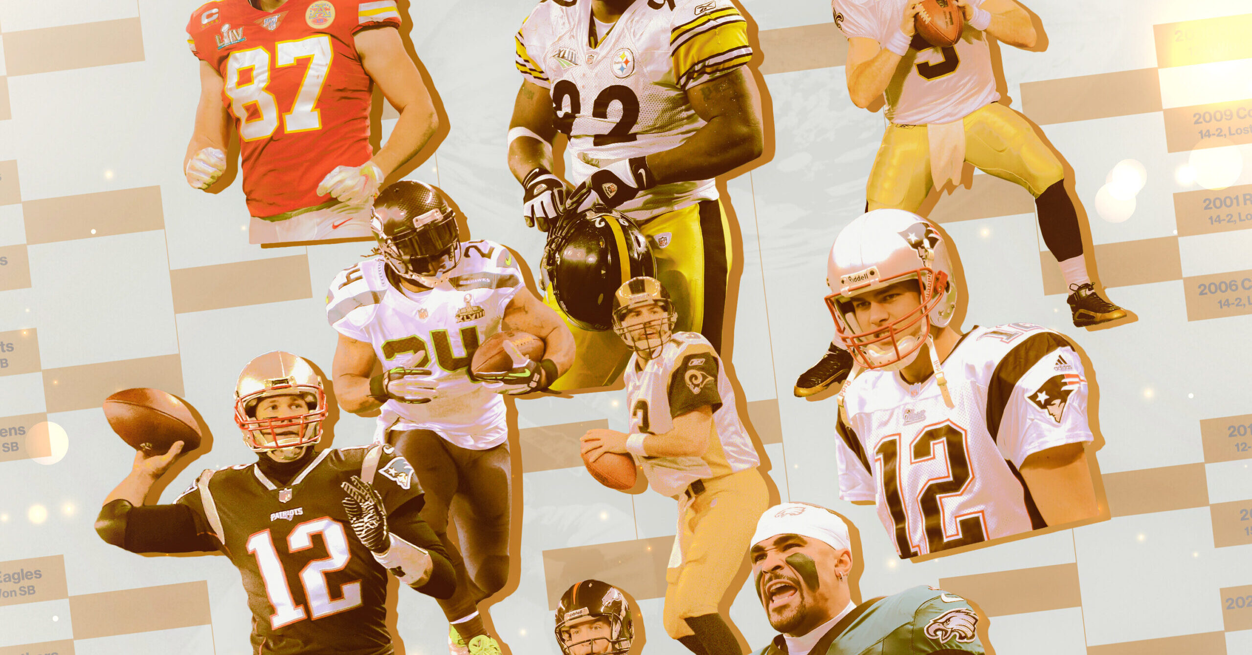 The Best NFL Team of the Quarter Century Bracket: Round 1 - The Ringer