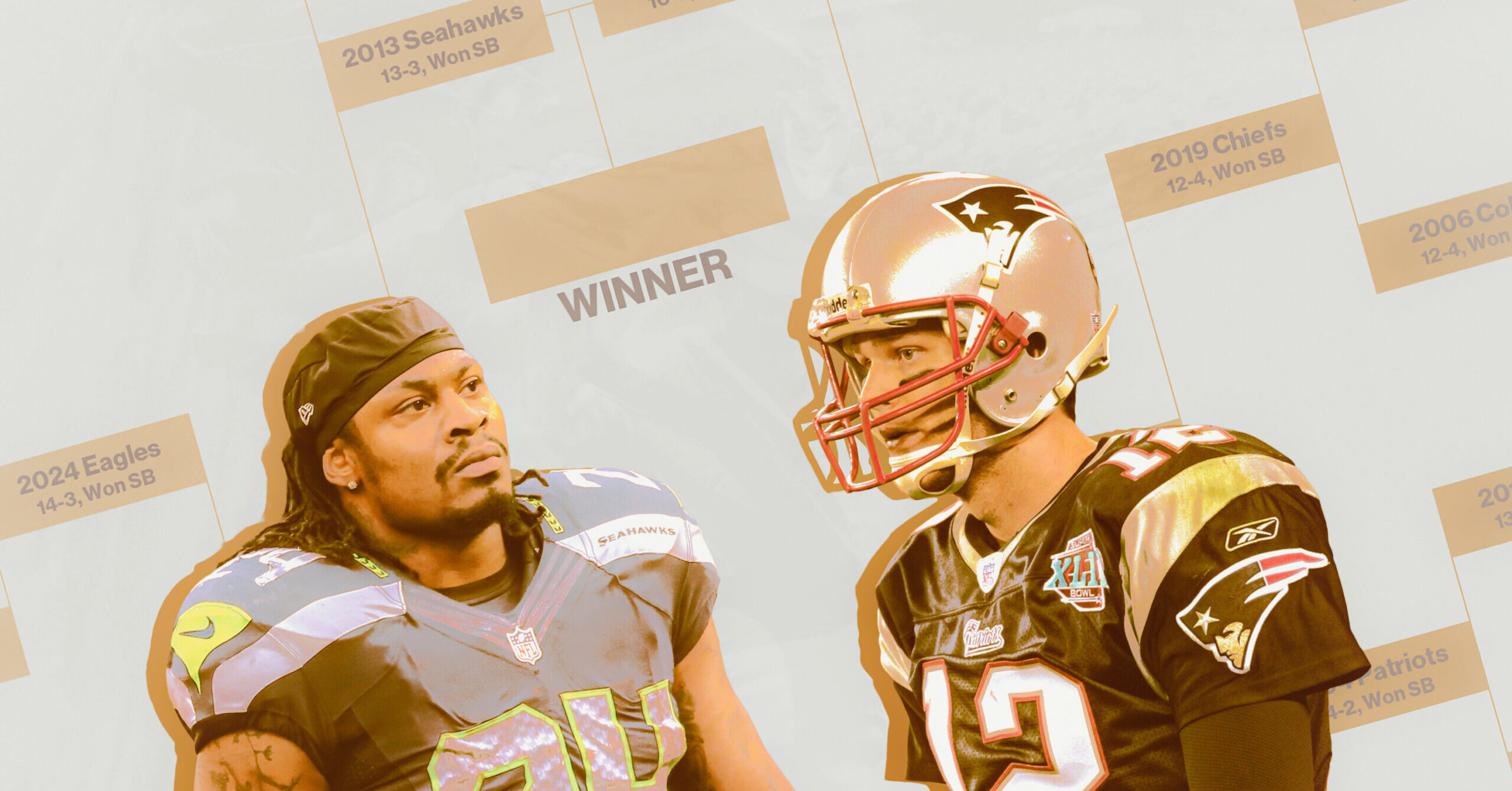 The Best NFL Team of the Quarter Century Bracket: The Final - The Ringer
