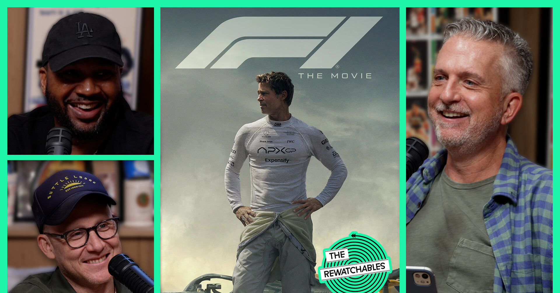 ‘F1’ With Bill Simmons, Chris Ryan, and Van Lathan - The Ringer