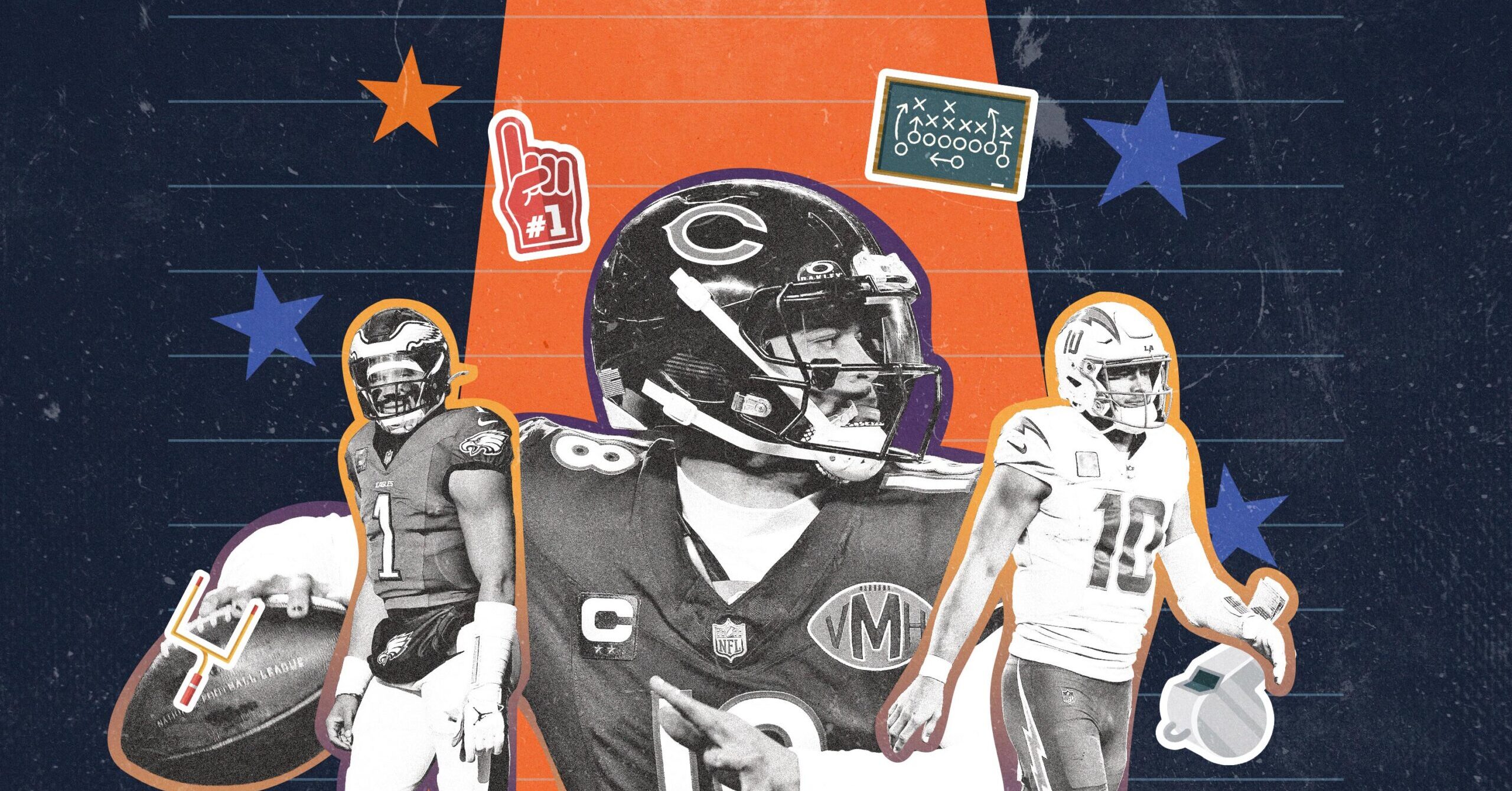 Wild-Card Weekend QB Notebook: The Caleb Williams Rorschach Test - The ...